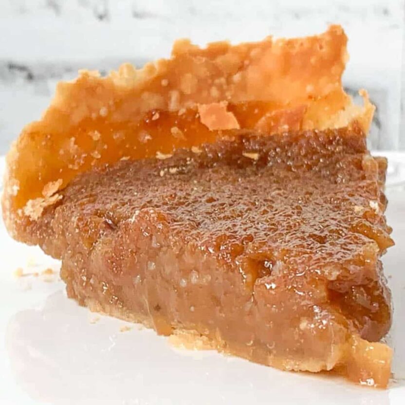 French Canadian Sugar Pie - Hot Rod's Recipes