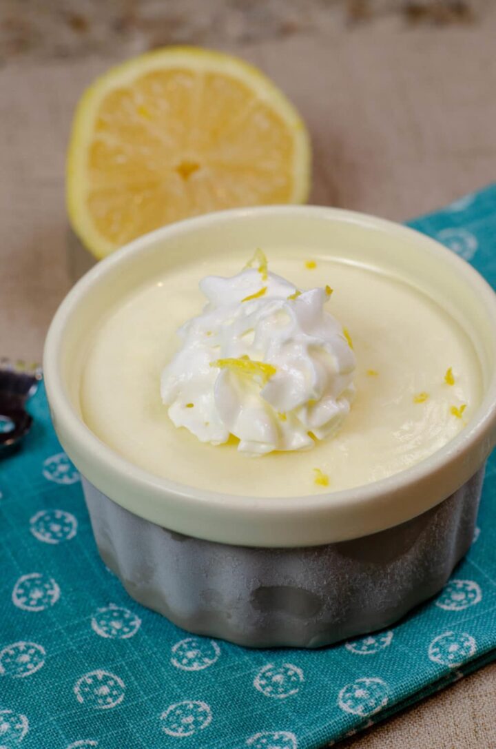 Lemon Pot de Crème - Hot Rod's Recipes
