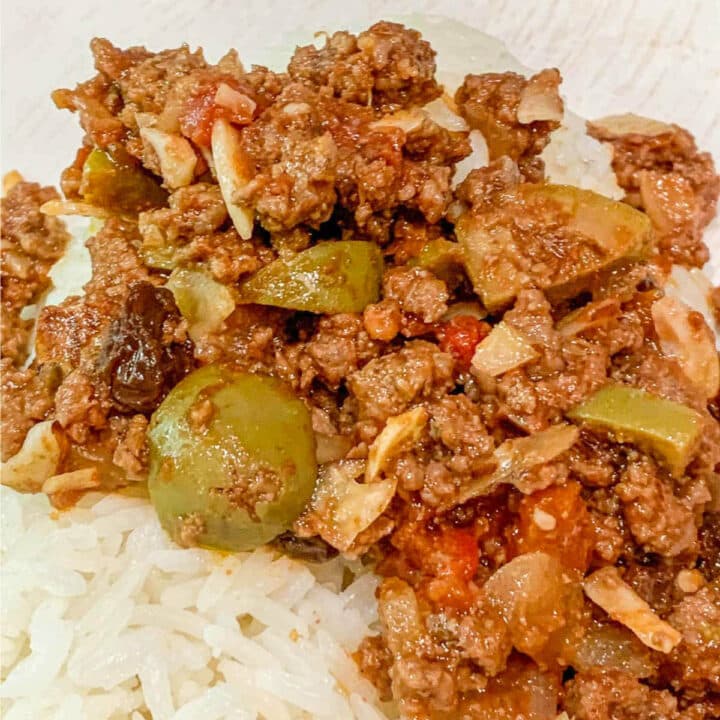 Easy Beef Picadillo - Hot Rod's Recipes