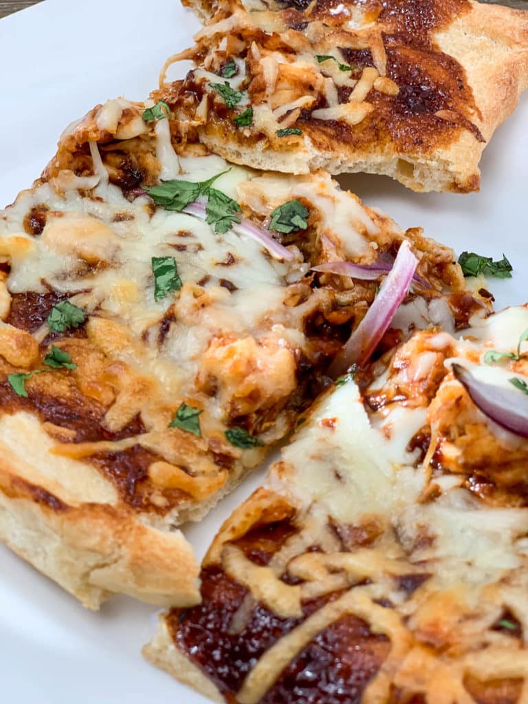 Easy BBQ Chicken Pizza - Hot Rod's Recipes