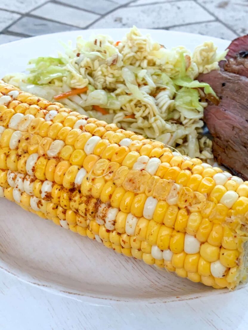 Grilled Corn on the Cob with Tajin - Hot Rod's Recipes