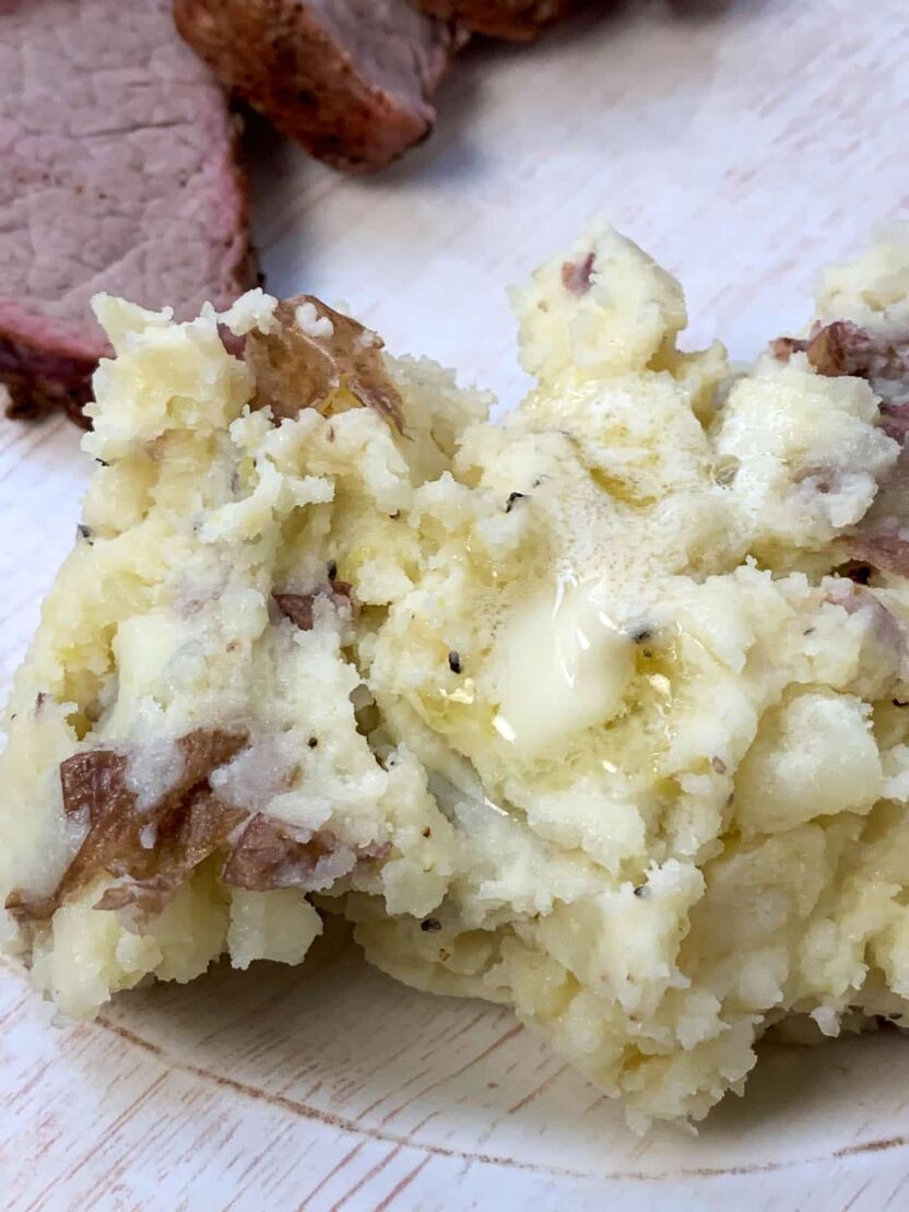 Skin on Mashed Potatoes - Hot Rod's Recipes