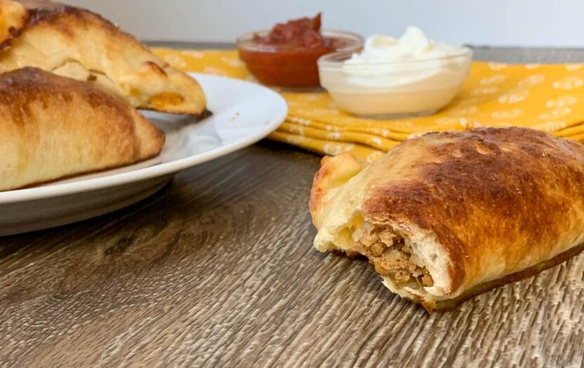 Mini Taco Calzones - Hot Rod's Recipes