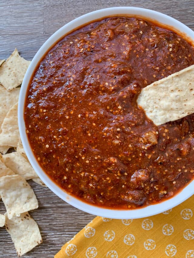 Copycat Chipotle Spicy Salsa - Hot Rod's Recipes