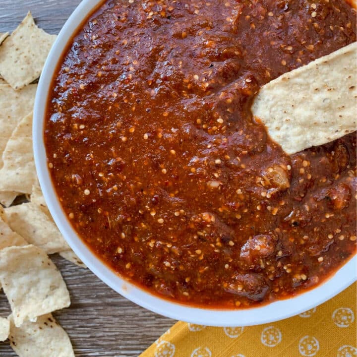 Copycat Chipotle Spicy Salsa - Hot Rod's Recipes