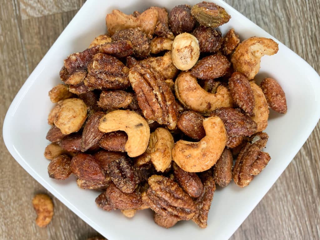 Sweet and Spicy Mixed Nuts – Hot Rod's Recipes