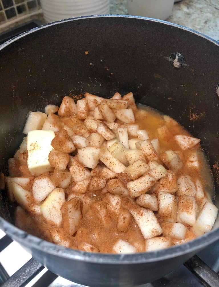 Simple Pear Compote - Hot Rod's Recipes