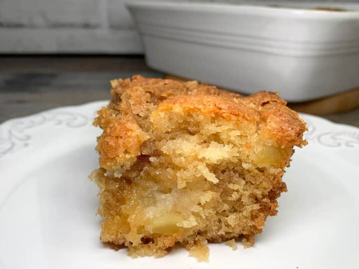 English Apple Coffee Cake - Hot Rod's Recipes