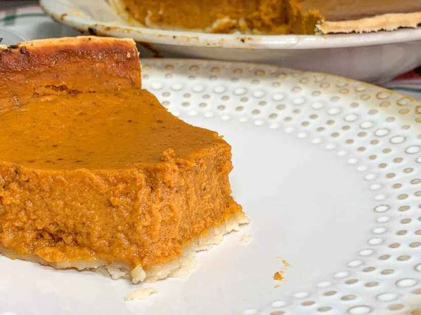 Thanksgiving Pumpkin Pie - Hot Rod's Recipes