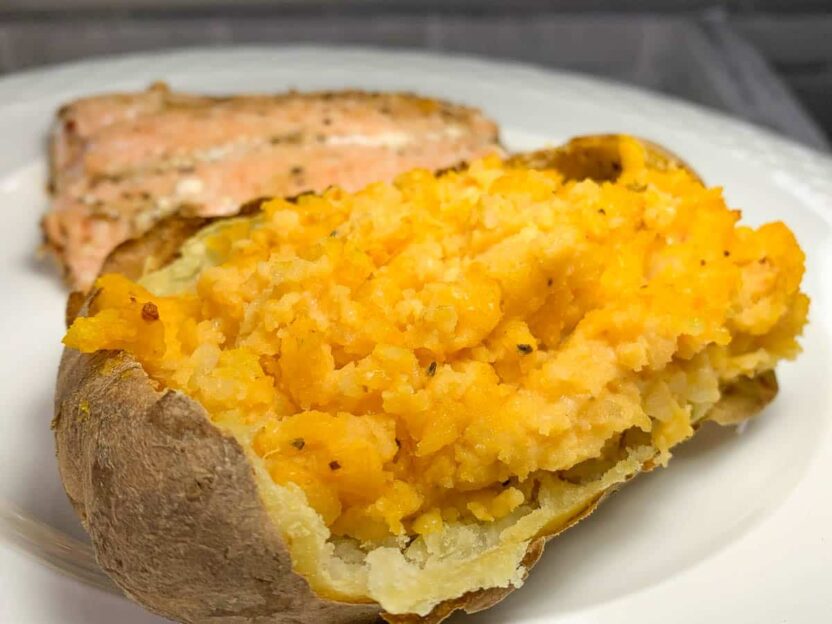Twice Baked Pumpkin and Parmesan Potatoes - Hot Rod's Recipes