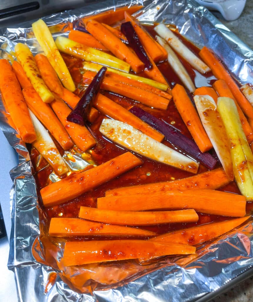 Gochujang Glazed Carrots - Hot Rod's Recipes
