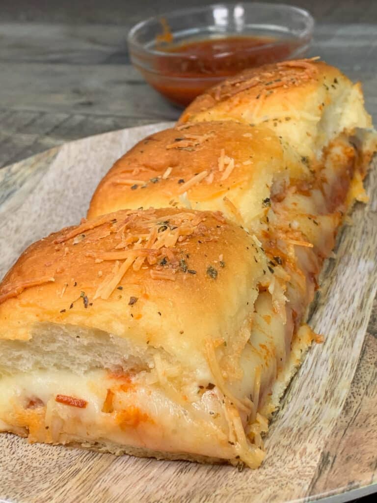 Pepperoni Pizza Sliders - Hot Rod's Recipes