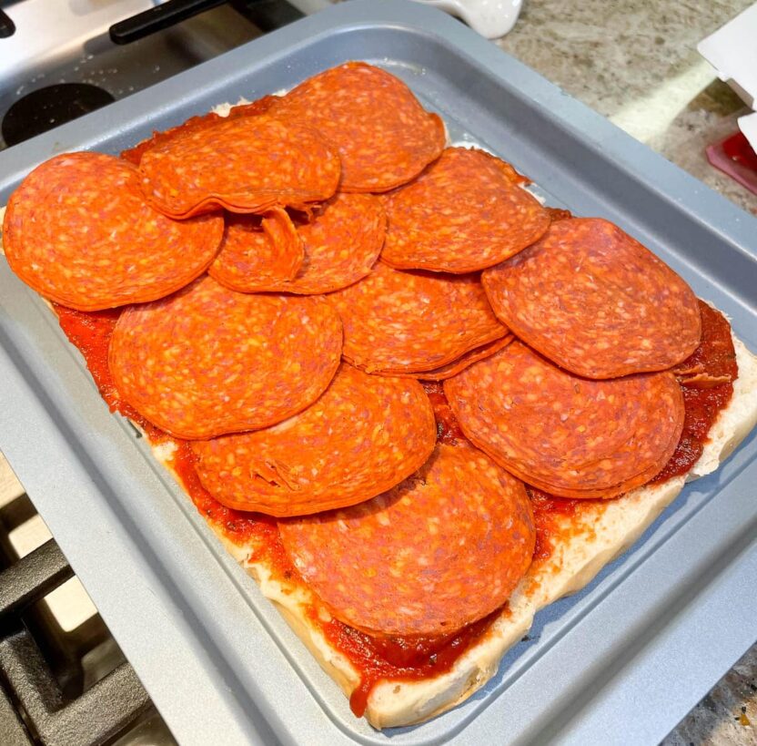 Pepperoni Pizza Sliders - Hot Rod's Recipes
