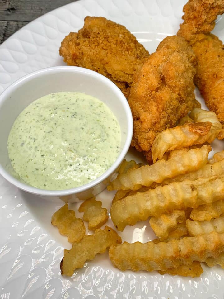 Simple Poblano Ranch Sauce - Hot Rod's Recipes