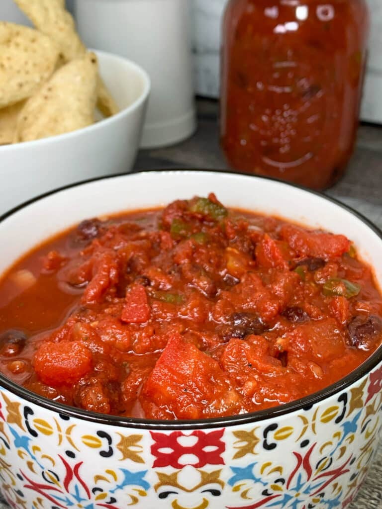 Chunky Chili Style Salsa - Hot Rod's Recipes