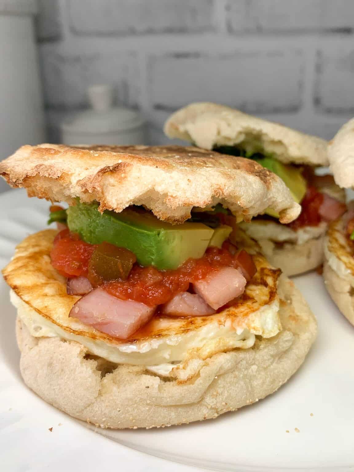Mexican Breakfast Torta - Hot Rod's Recipes