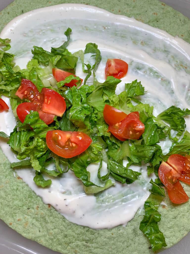 BLT Turkey Tortilla Wraps - Hot Rod's Recipes