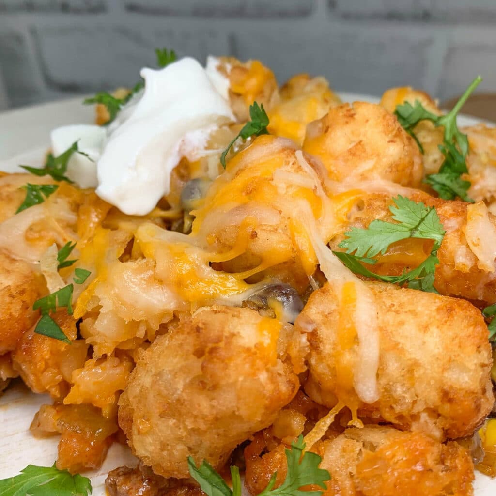 Easy Mexican Tater Tot Casserole - Hot Rod's Recipes