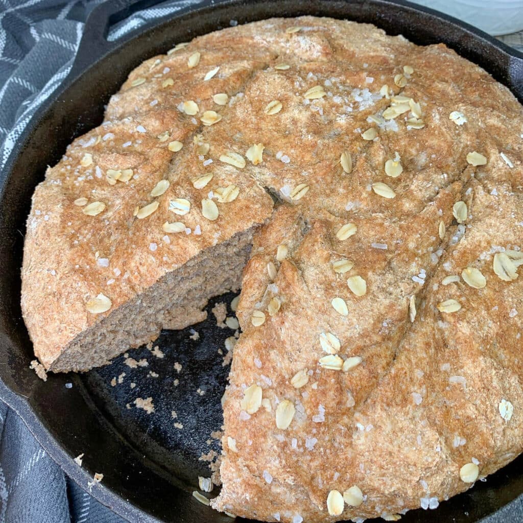 Cast Iron Skillet Buttermilk Biscuits - Hot Rod's Recipes