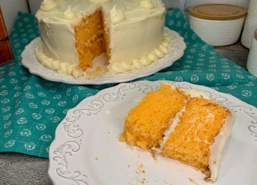 Orange Dreamsicle Cake - Hot Rod's Recipes