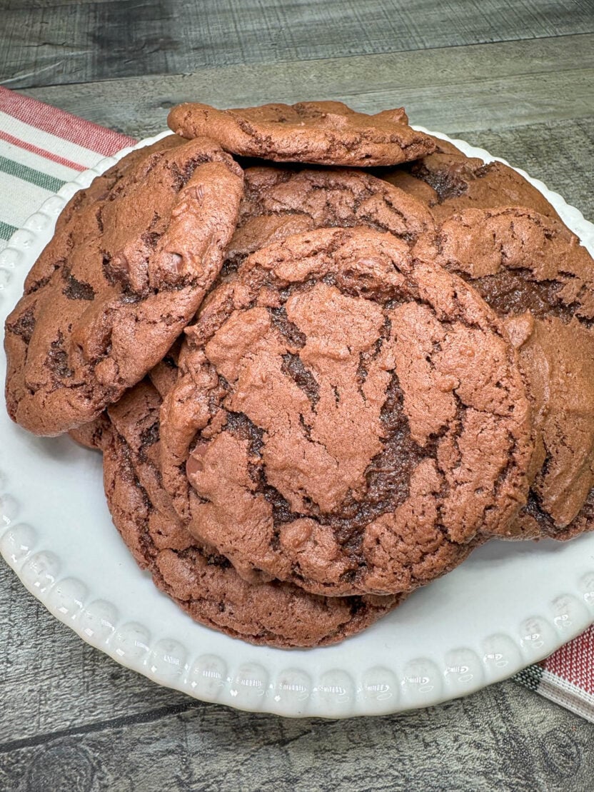 Chocolate Cake Mix Cookies - Hot Rod's Recipes