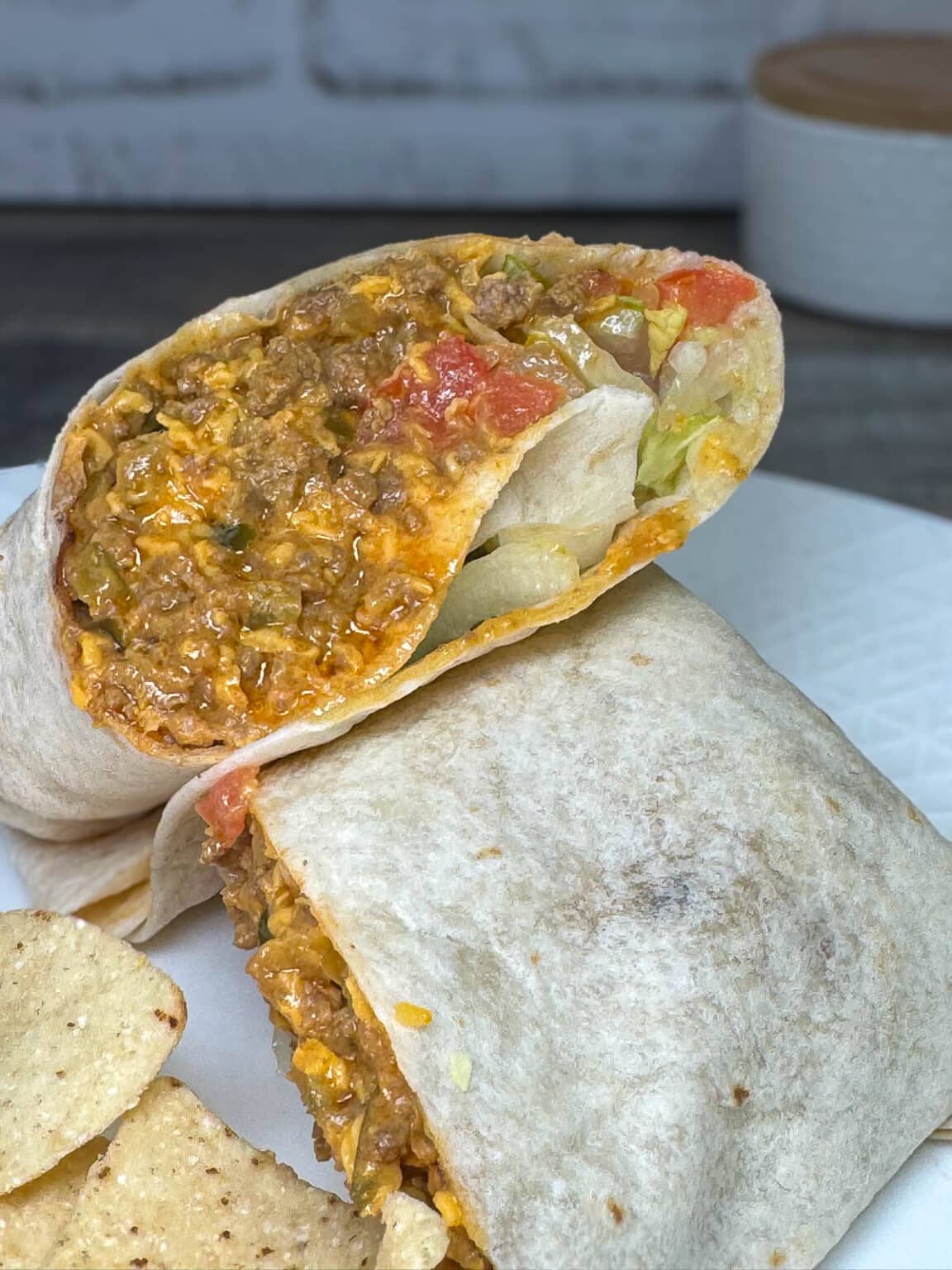 Cheeseburger Burritos - Hot Rod's Recipes