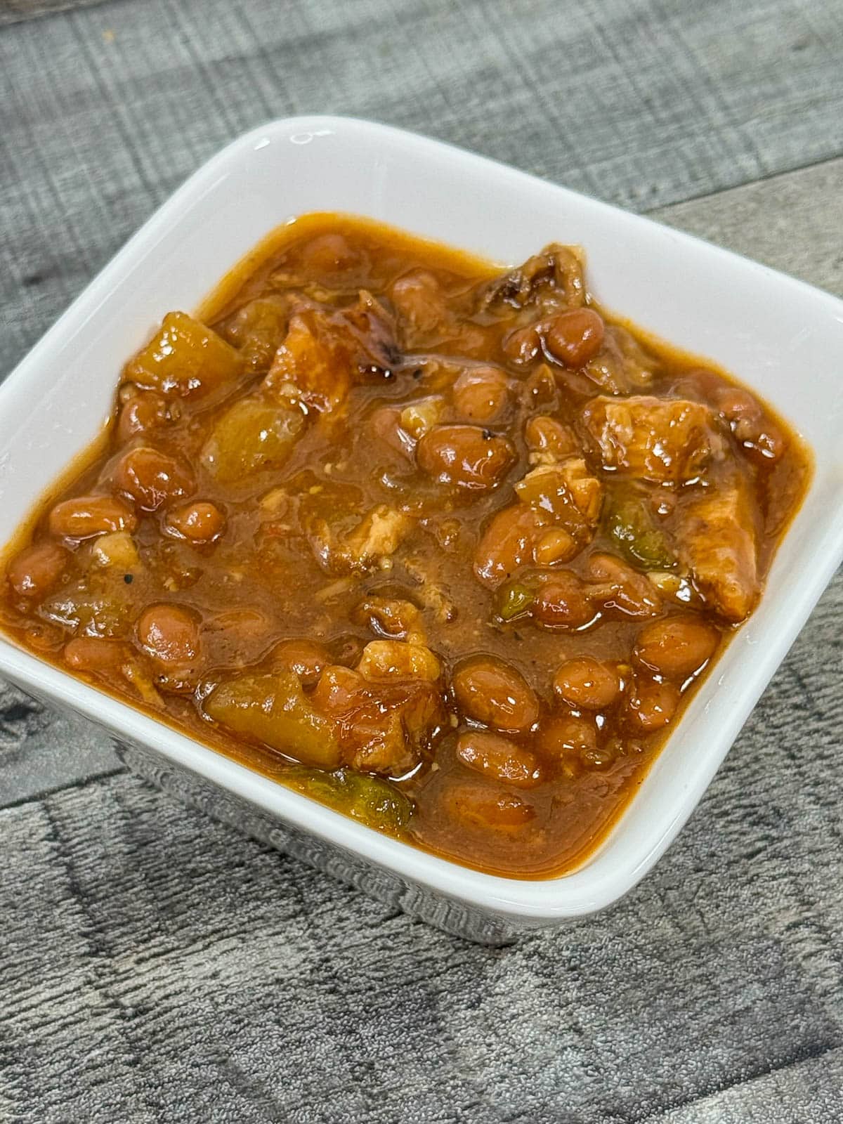 Pulled Pork Baked Beans - Hot Rod's Recipes